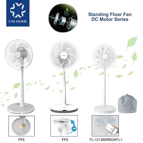 DC Motor Standing Floor Fan - Da Tong Ying Corp. - ISH